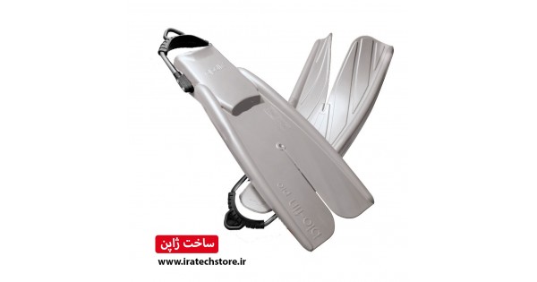 بایو فین غواصی اسپلیت حرفه ای با بند فنری استیل آپولو ژاپن