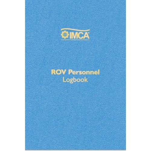 لاگ بوک حرفه ایی پرسنل ROV IMCA (نسخه 2015)، لاگ بوک پرسنل آر او وی ...